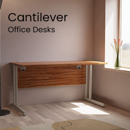 Impulse Cantilever Straight Desks – Managed Workspace Solutions